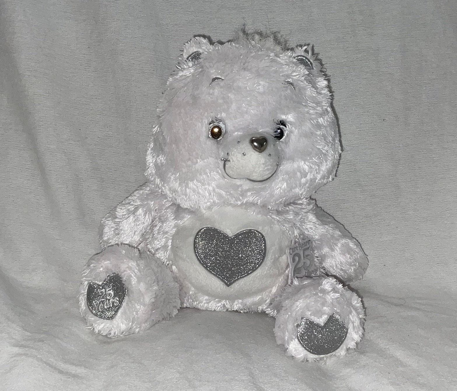 Care Bears 25th Anniversary 12 Care Bear With Swarovski Crystal Eyes ...
