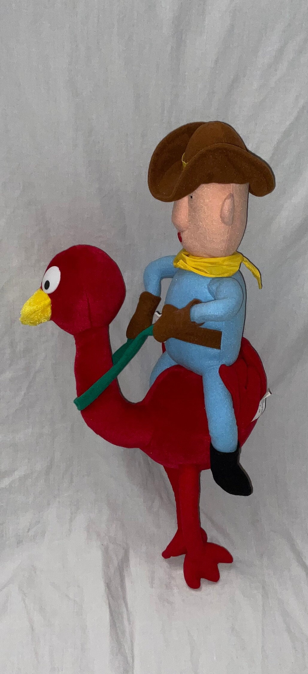 1999 Stuffins CVS Island of Misfit Toys 18 Plush Misfit Cowboy Doll - Etsy