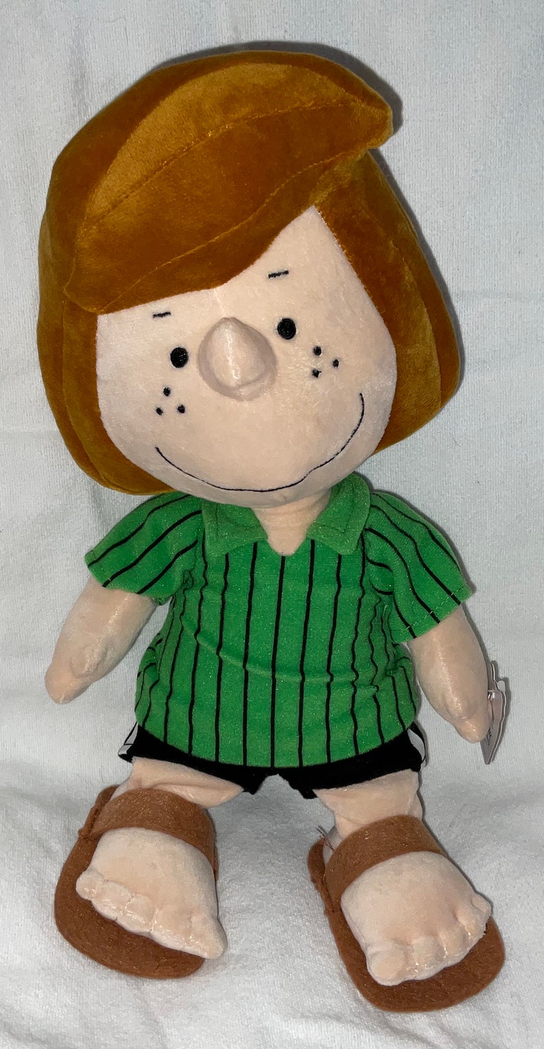 Peanuts Plush 13 Peppermint Patty Doll With Tag by Cedar Fair - Etsy
