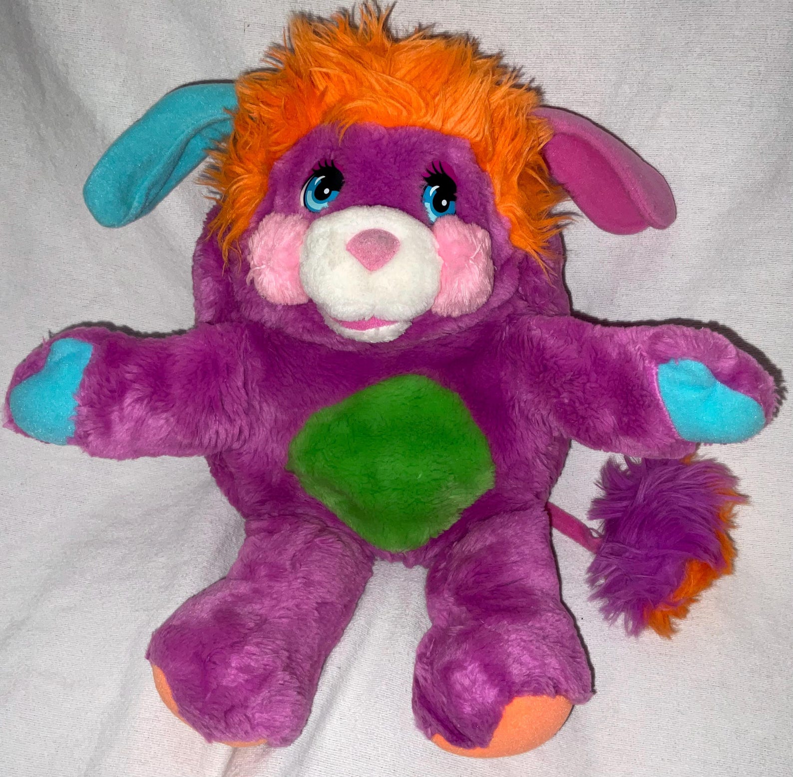 1980’s Vintage Popples Plush Pancake Popple by Mattel - Etsy