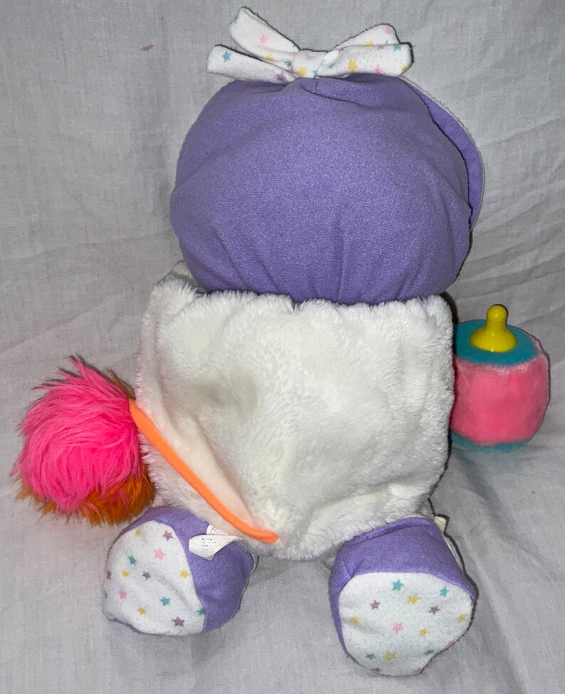 1986 Vintage Popples Plush Bibsy the Baby Popple With a Plush - Etsy