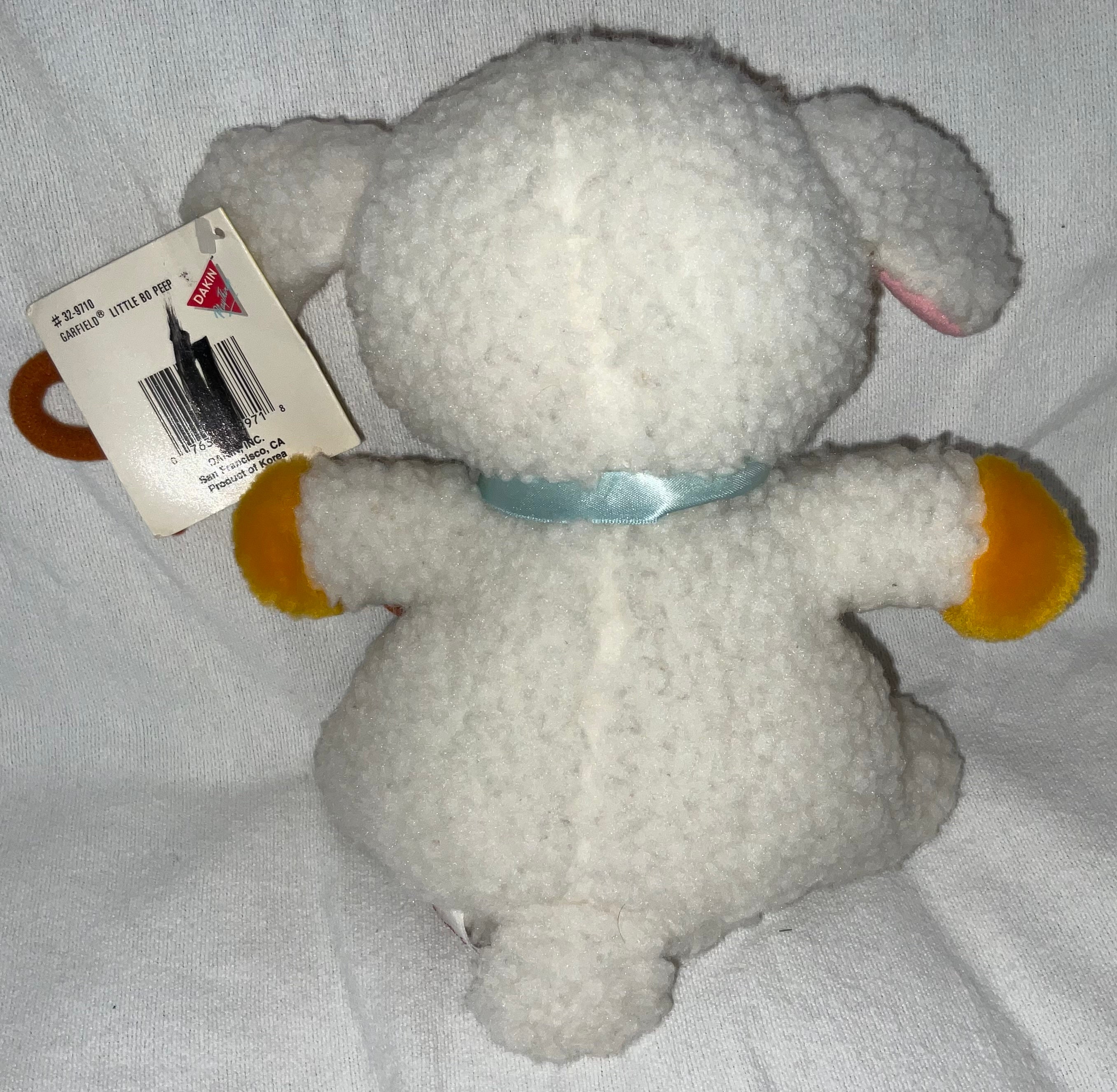 Vintage Plush Garfield the Cat Furry Tales Little Bo Peep Lamb With ...