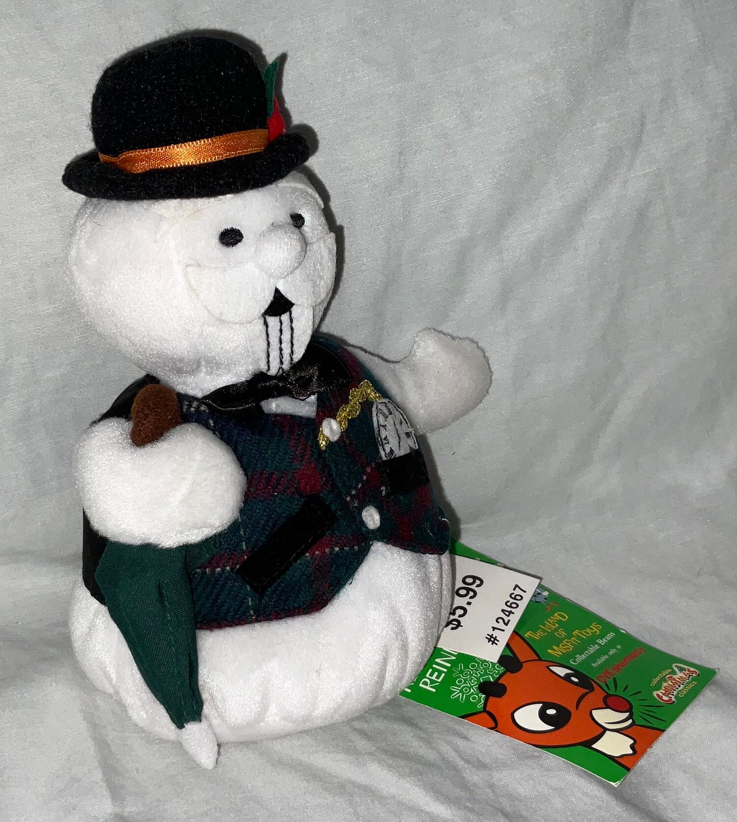 1999 Stuffins CVS Island of Misfit Toys Plush Sam the Snowman - Etsy
