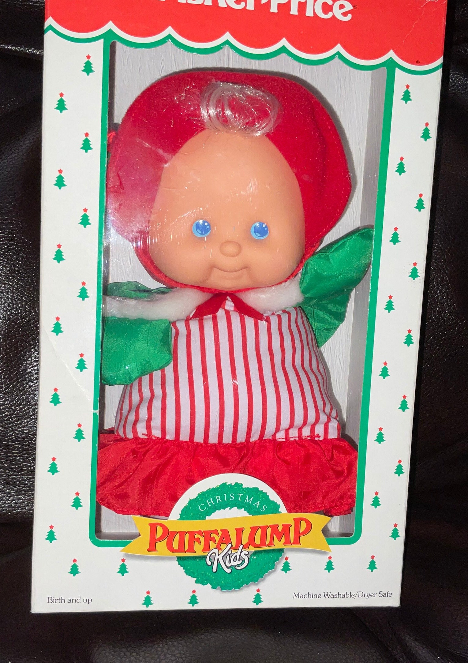 Vintage 1992 Fisher Price Puffalumps Christmas Puffalump Kids Doll - in ...