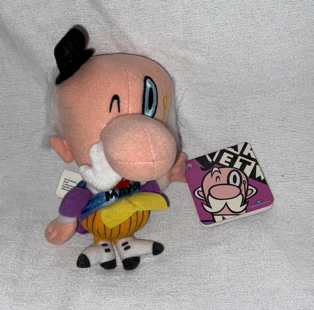 2001 Powerpuff Girls Vintage Plush Mayor Bean Bag Doll by Trendmasters ...