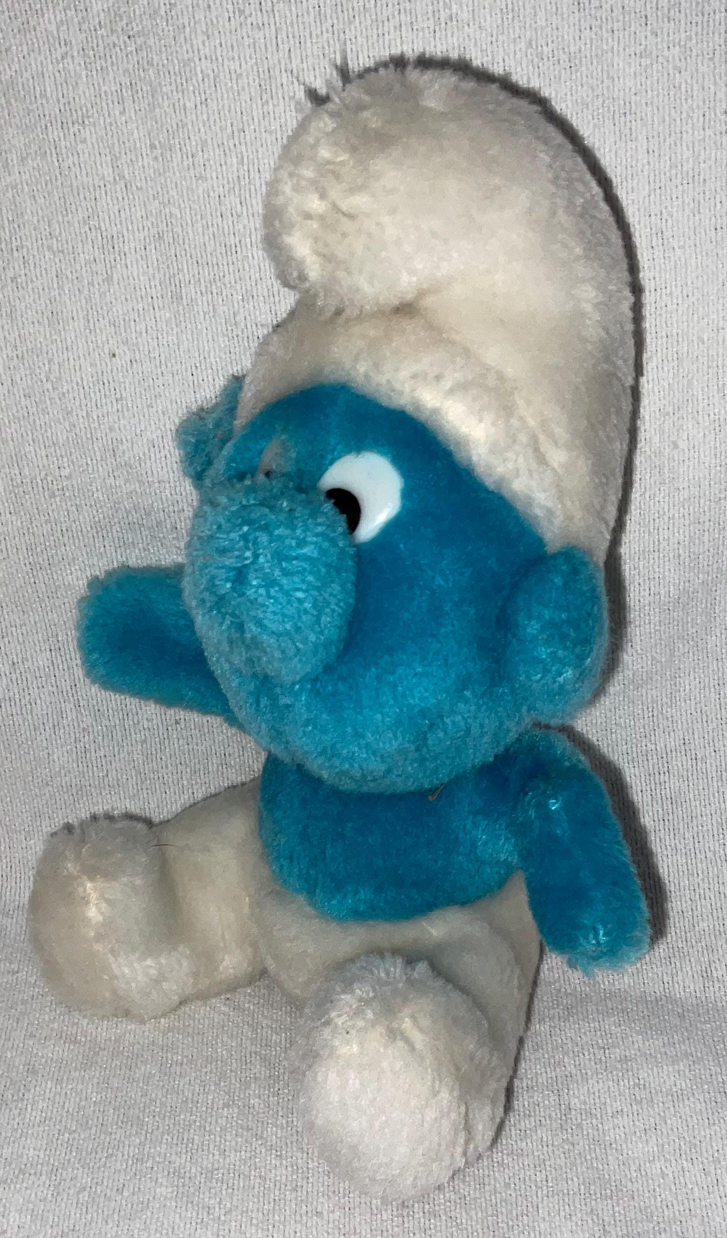 Smurfs Vintage 1980 8” Plush Smurf Doll - Etsy