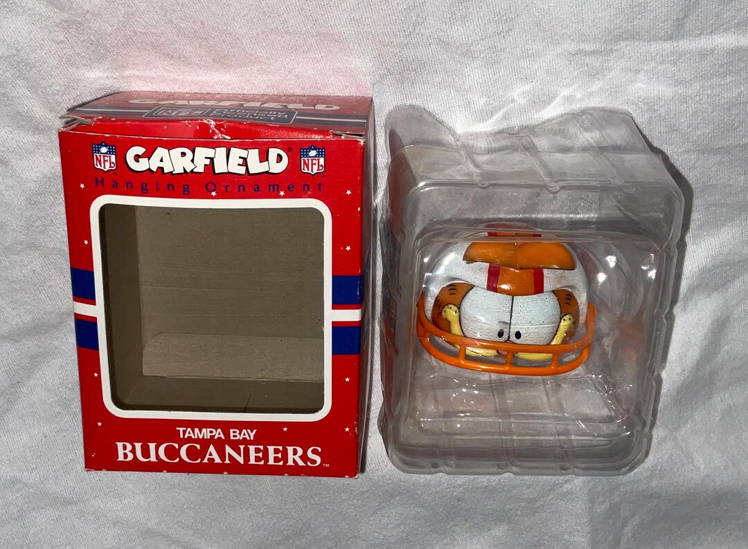 Vintage Enesco Treasury Garfield the Cat NFL Tampa Bay Buccaneers ...