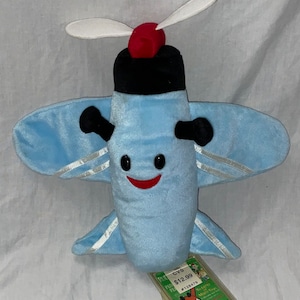 1999 Stuffins CVS Island of Misfit Toys 13” Plush Misfit Blue Plane ...