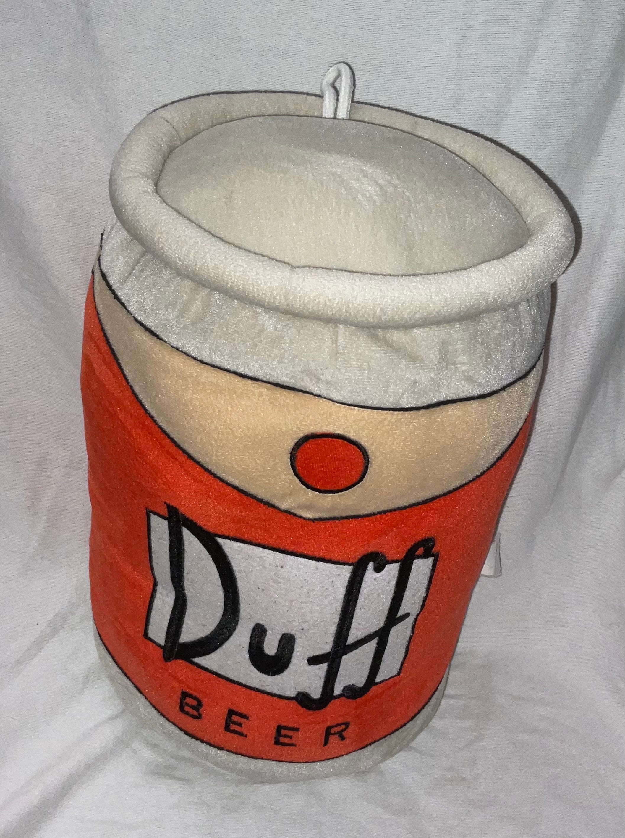 The Simpsons Huge 18 Plush Duff Beer Can - Etsy