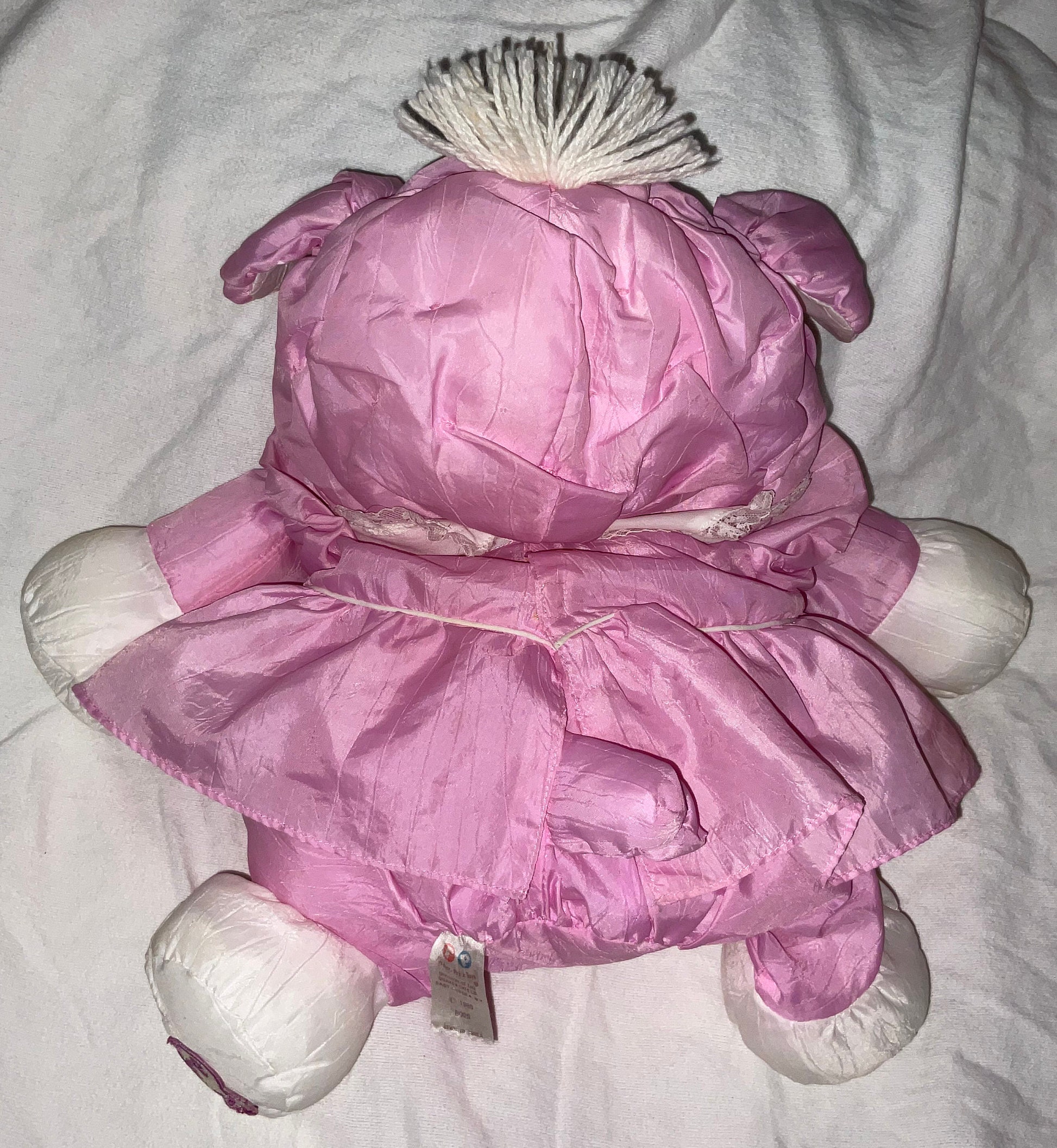 Vintage 1986 Fisher Price Puffalumps Pink Puffalump Lamb in Pink Dress ...