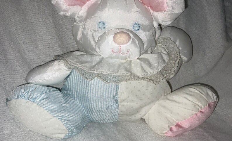 Vintage 1988 Fisher Price Puffalumps Baby Mouse Puffalump With Rattle ...