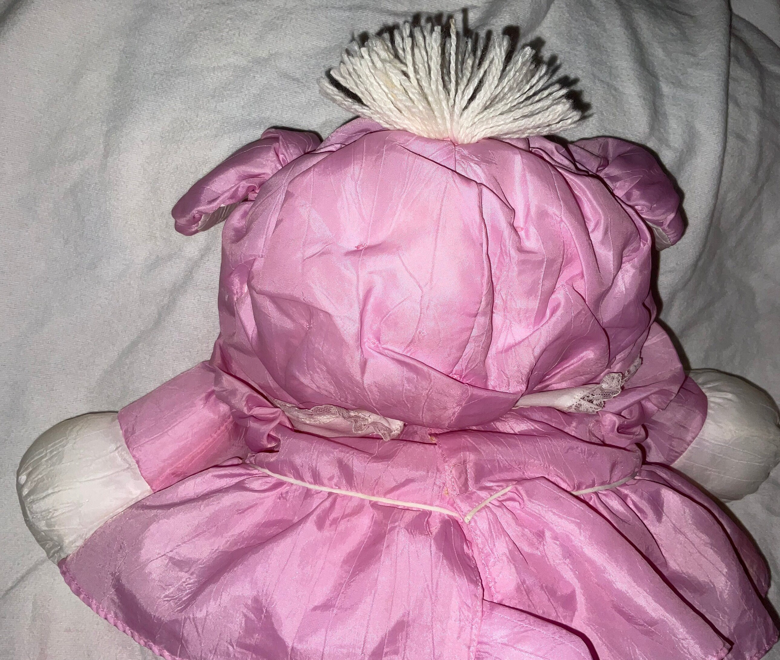 Vintage 1986 Fisher Price Puffalumps Pink Puffalump Lamb in Pink Dress ...