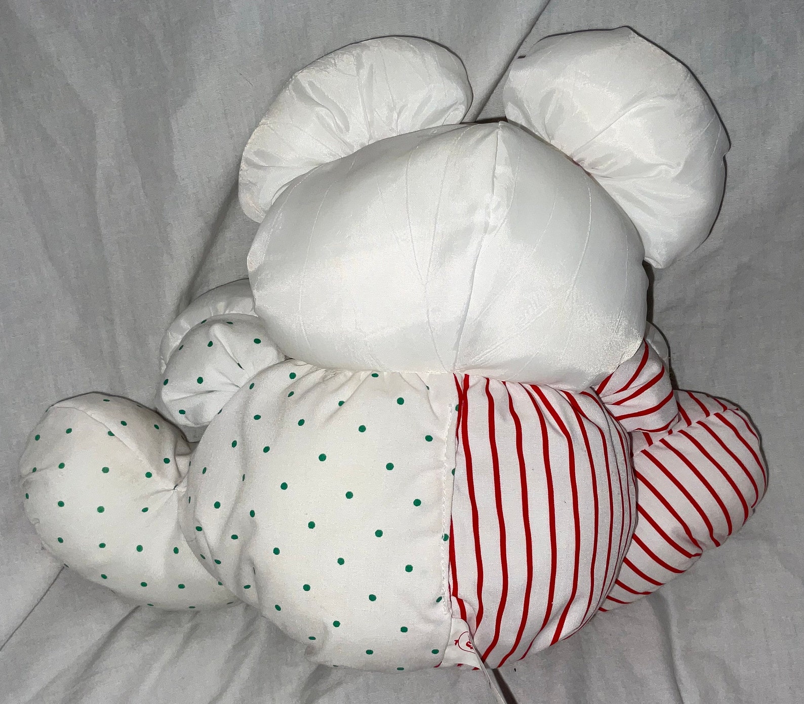 Vintage 1990 Fisher Price Puffalumps Babys First Christmas Mouse ...