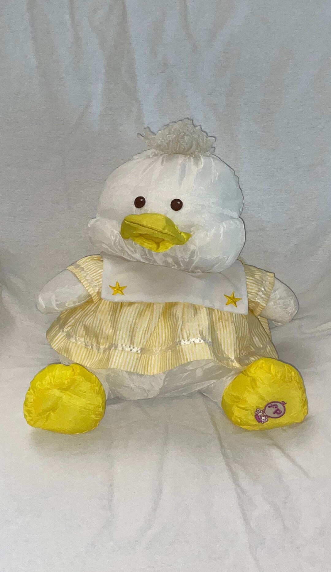 Vintage Fisher Price Puffalumps Yellow Puffalump Duck in Yellow and ...