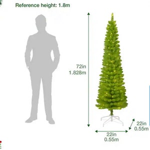 Grinch Six Ft LED Artificial Green Christmas Tree WITH Ornaments ...