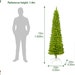Grinch Six Ft LED Artificial Green Christmas Tree WITH Ornaments ...