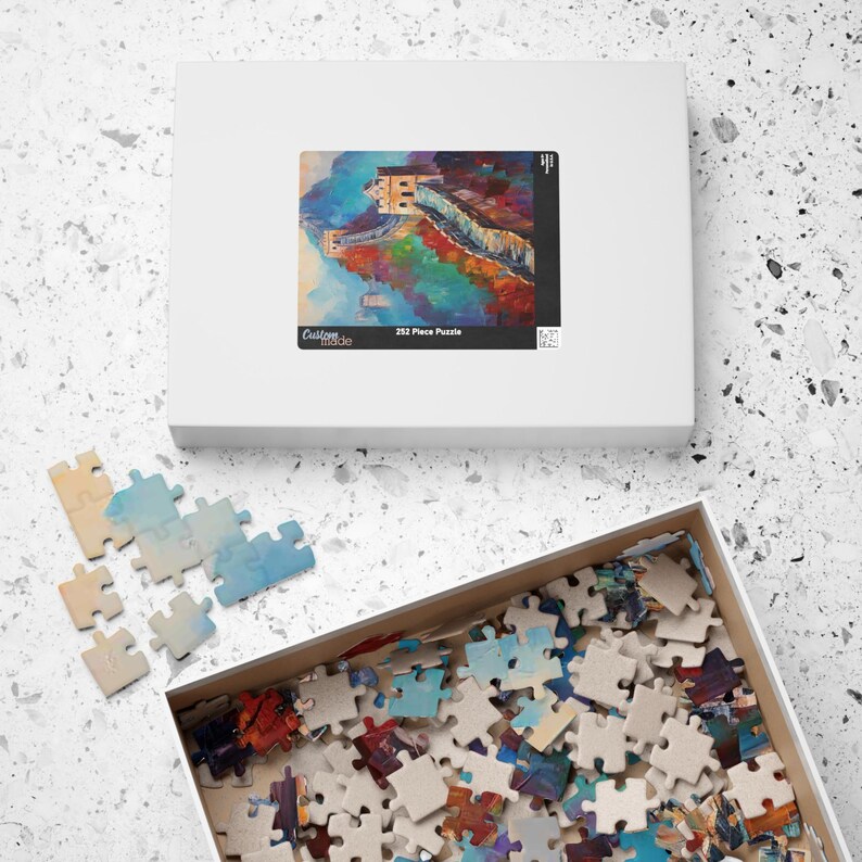 Great Wall of China, Chinese Modern Art, Chinese Jigsaw Collection, 500 ...