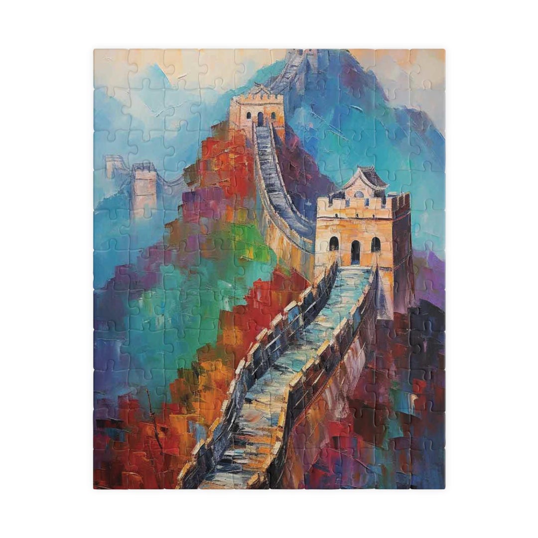 Great Wall of China, Chinese Modern Art, Chinese Jigsaw Collection, 500 ...