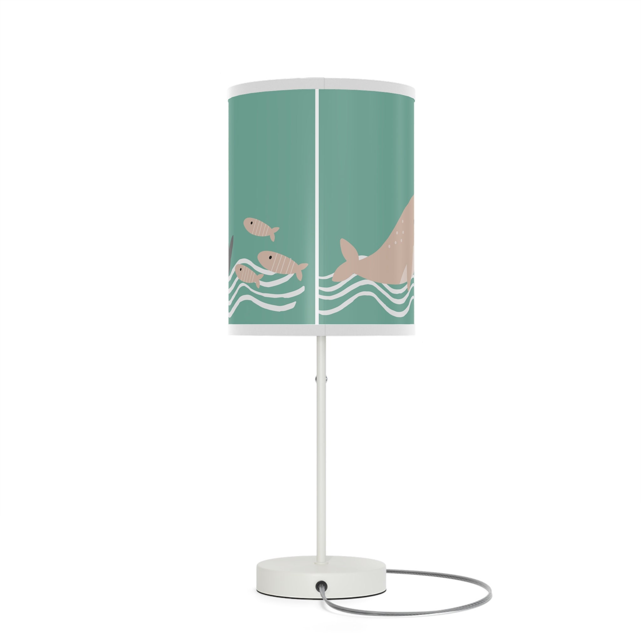 Boho Baby Ocean Lamp on a Stand, USCA Plug Boho Baby Nursery Baby ...