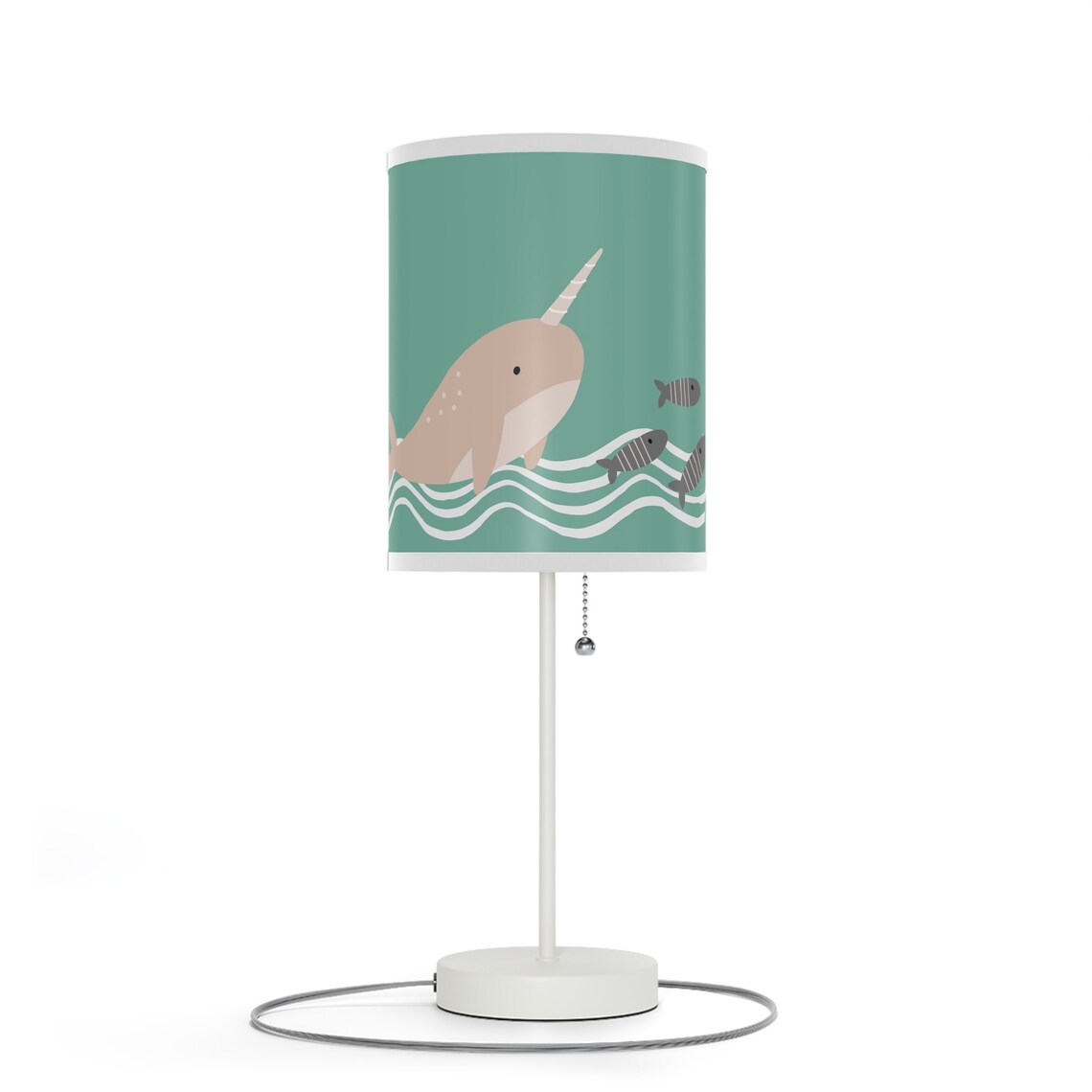 Boho Baby Ocean Lamp on a Stand, USCA Plug Boho Baby Nursery Baby ...