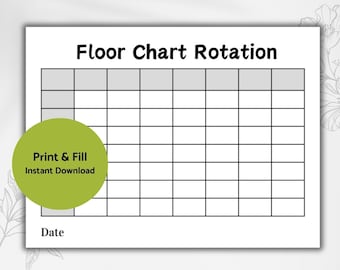 Server Rotation Chart Printable Fillable and Print and Write JPG - Etsy