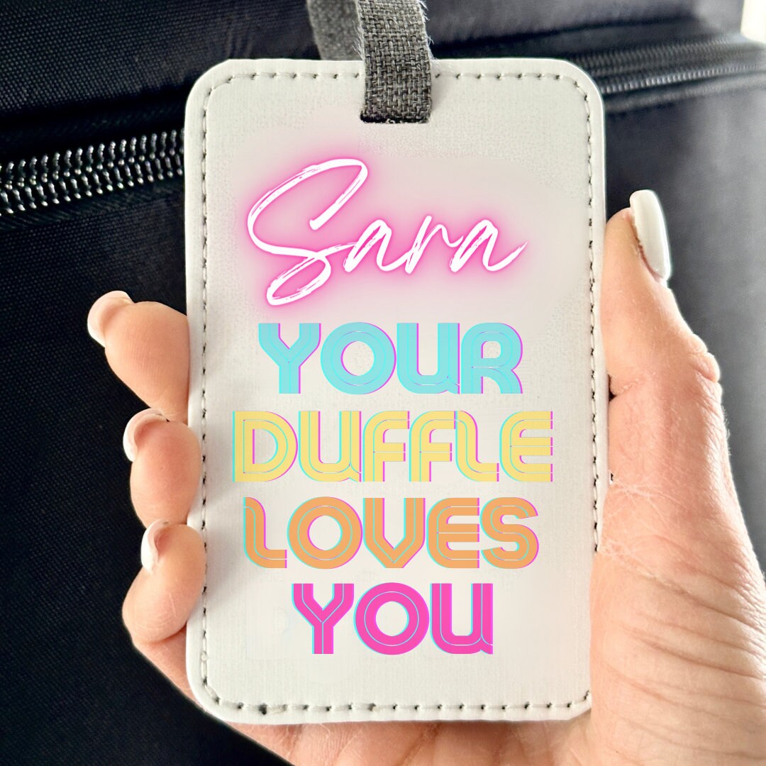 Funny Competition Dance Tag for Dance Duffel Tag Funny Saying Dancer ...