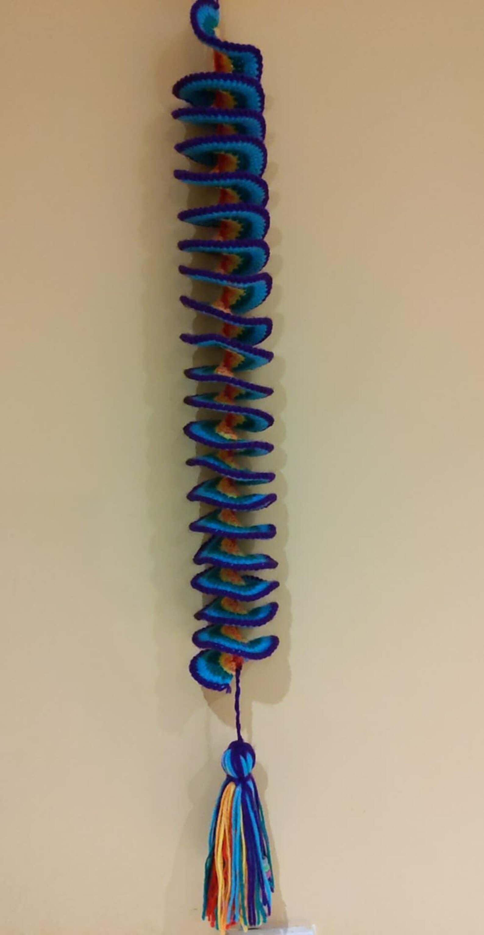 Rainbow Swirly Windcatcher - Etsy