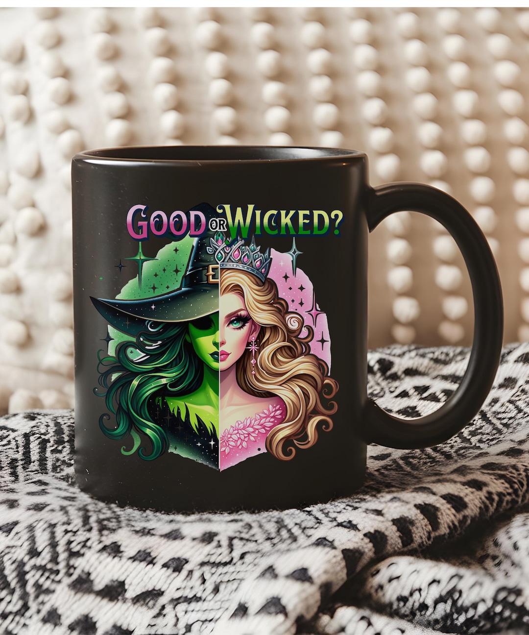 Wicked Black Ceramic Mug | Coffee Cup | Wicked Gifts | Wicked Movie ...