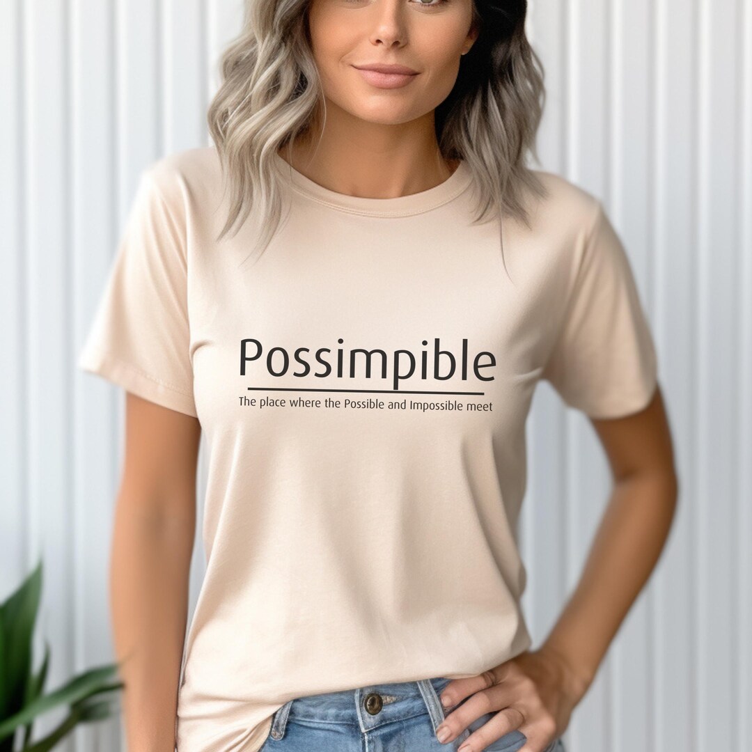 HIMYM Possimpible Mens and Womens T-shirt | Crewneck Tee | Tshirt ...
