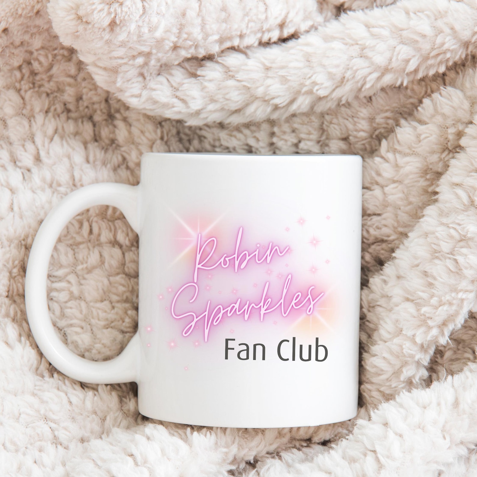 HIMYM Robin Sparkles Fan Club Ceramic Mug | Coffee Cup | Holiday Gift ...