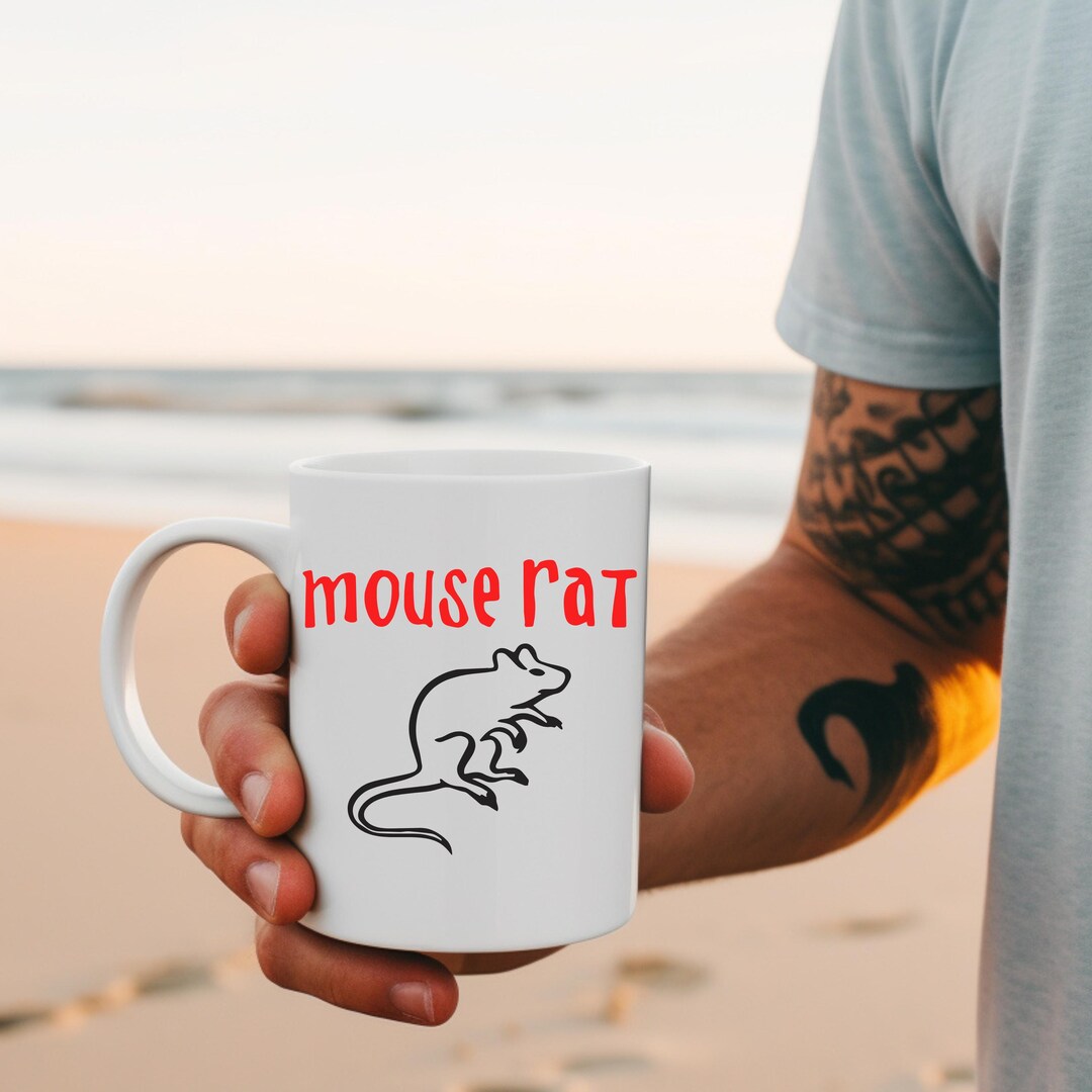 Mouse Rat Parks and Rec Ceramic Mug | Coffee Cup | Holiday Gift ...