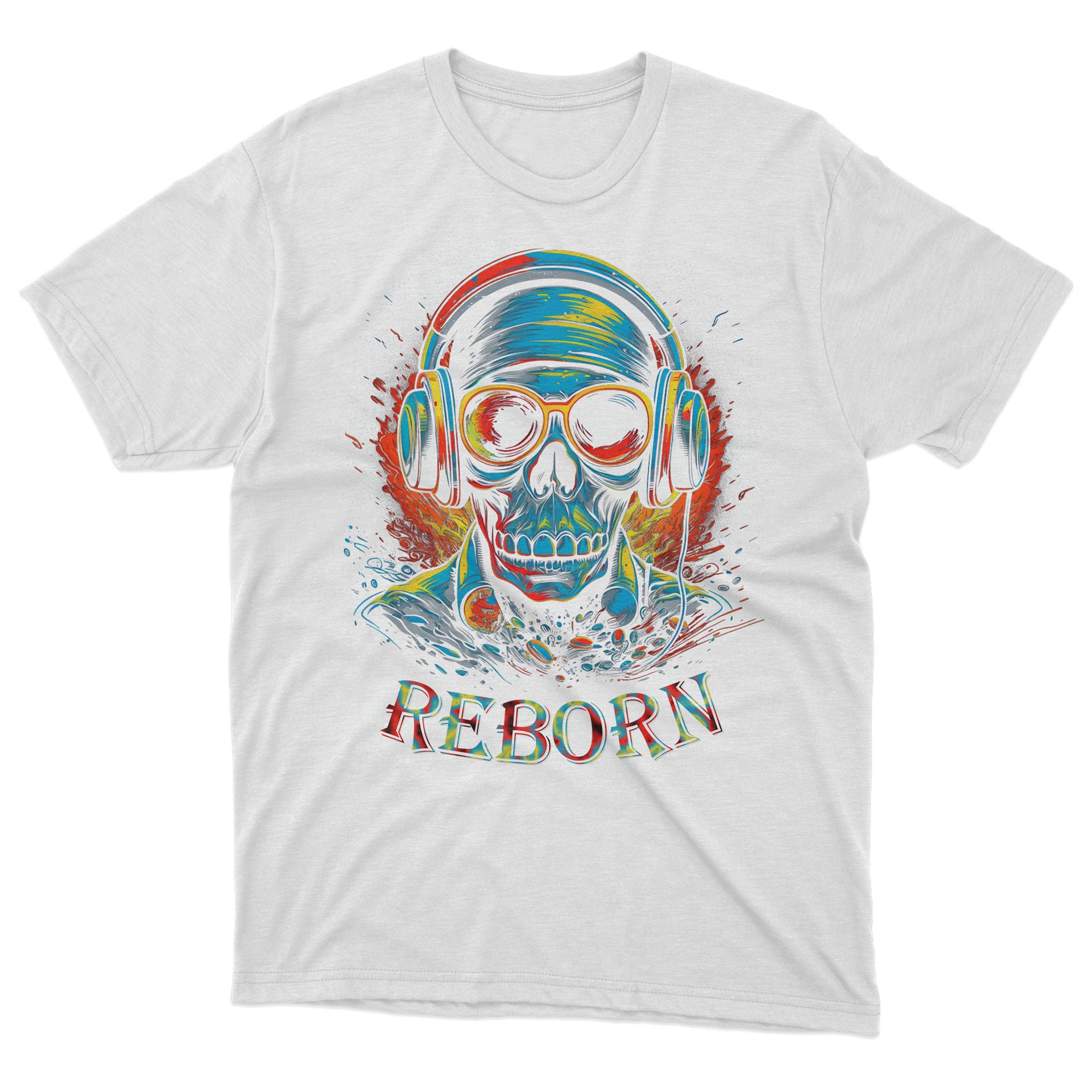 Motorcycle Reborn Rider Tshirt Reborn Motorcycle Tshirt Reborn Skull ...