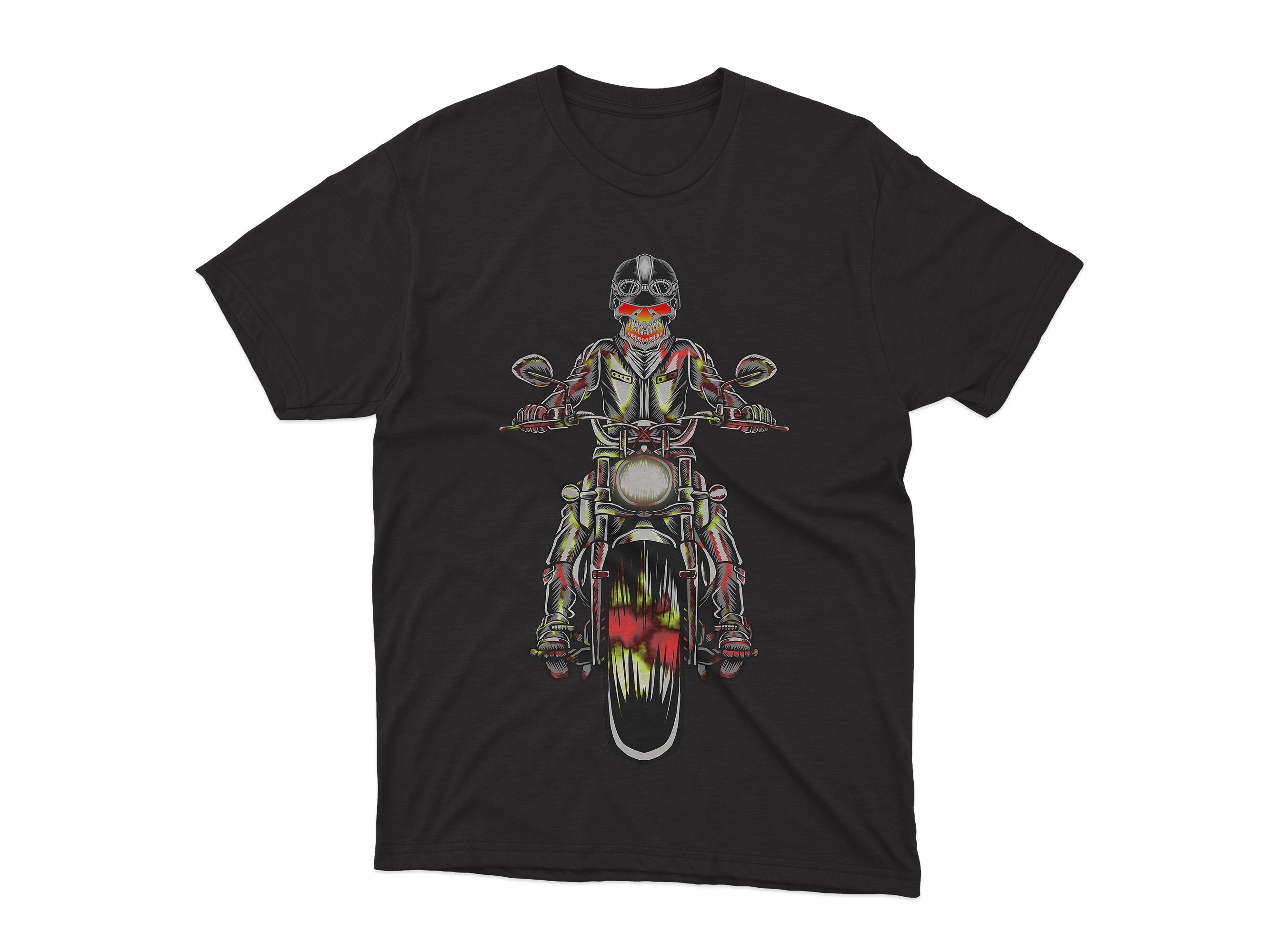Motorcycle Rider T-shirt Rider Motorcycle T-shirt ghost Rider Tshirt - Etsy