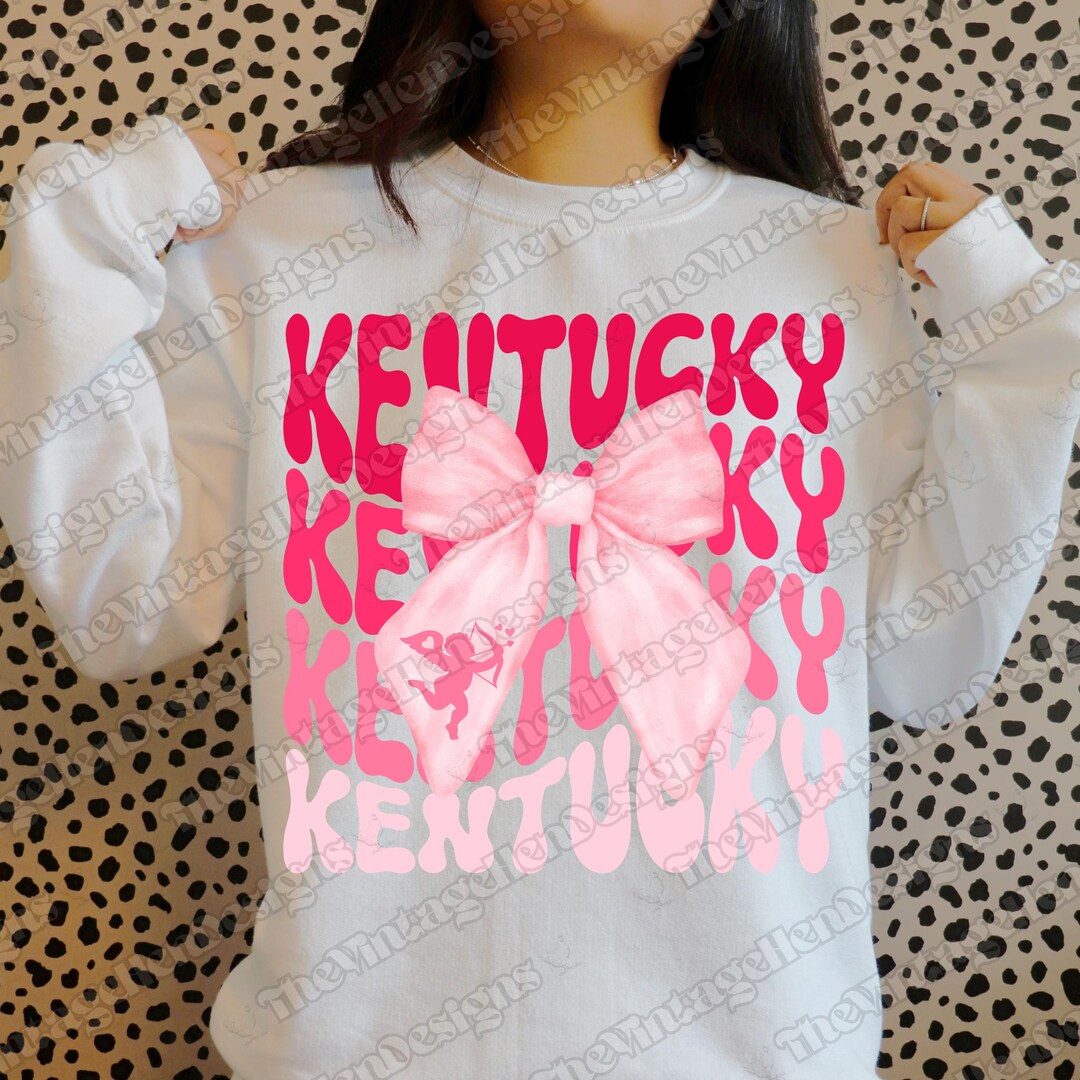 Kentucky Coquette Pink Valentines Png - Etsy