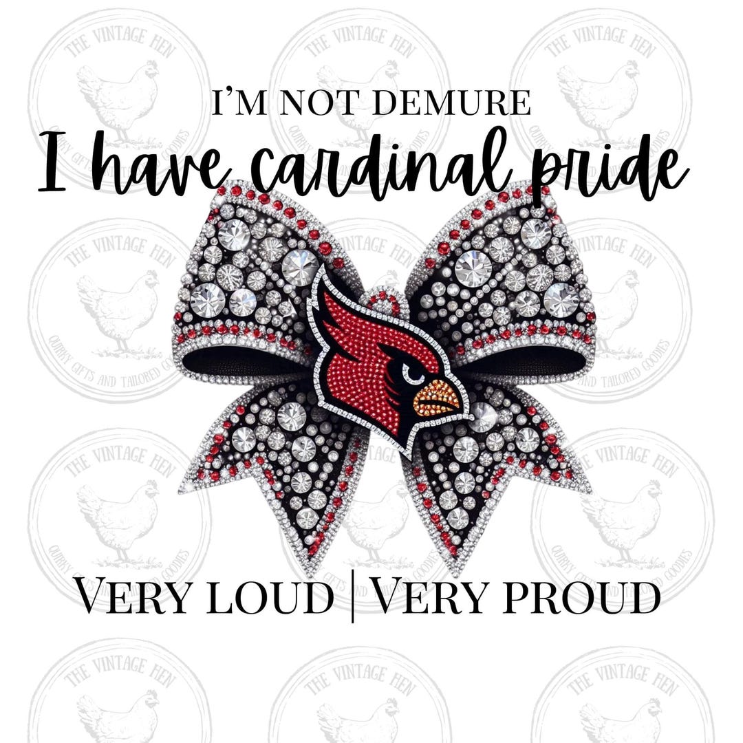 NEW Demure Cardinal Coquette Sport - Etsy