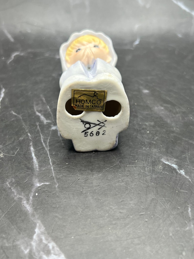Praying Girl Ceramic Figurine / Christian Collectible / Christian ...