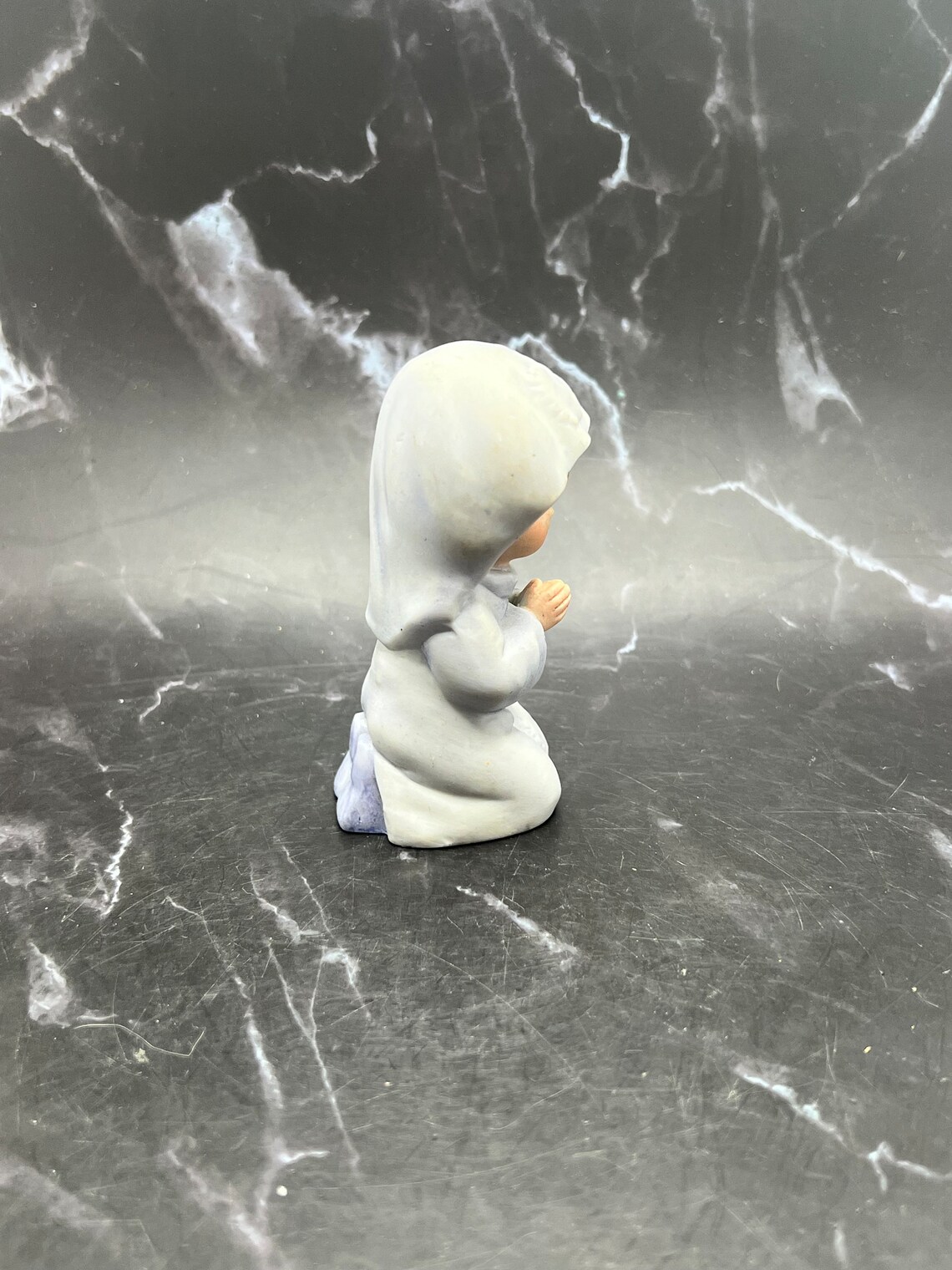 Praying Girl Ceramic Figurine / Christian Collectible / Christian ...