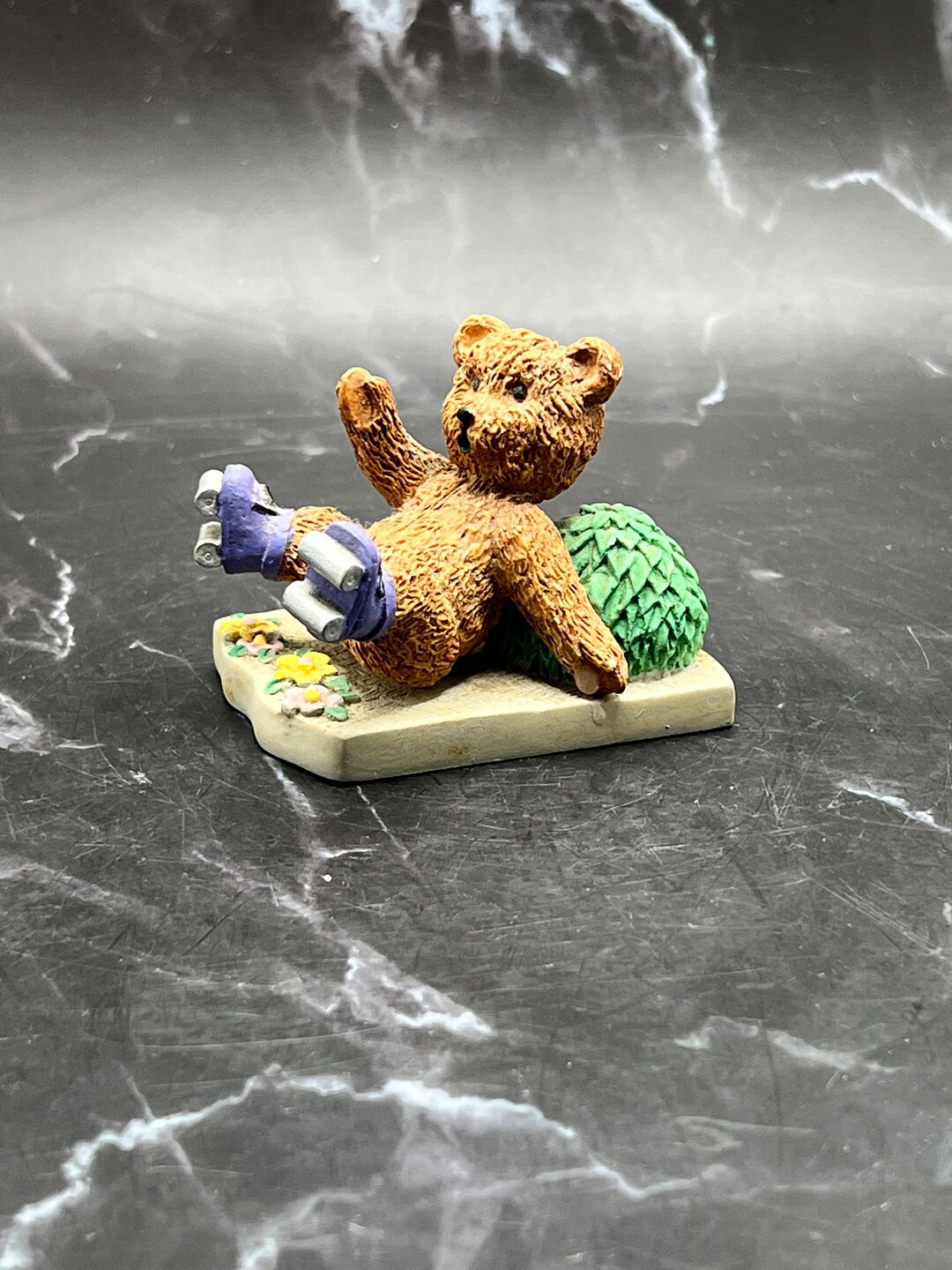Avon Skating Bear - Wednesday "days of the Week" Bear / Figurine - Etsy