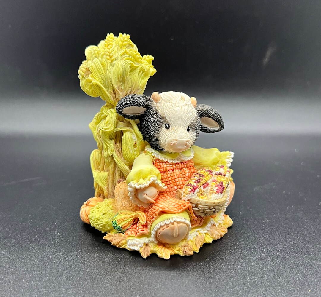 Mary’s Moo Moos “the Cows in the Corn” Figurine / Collectible - Etsy