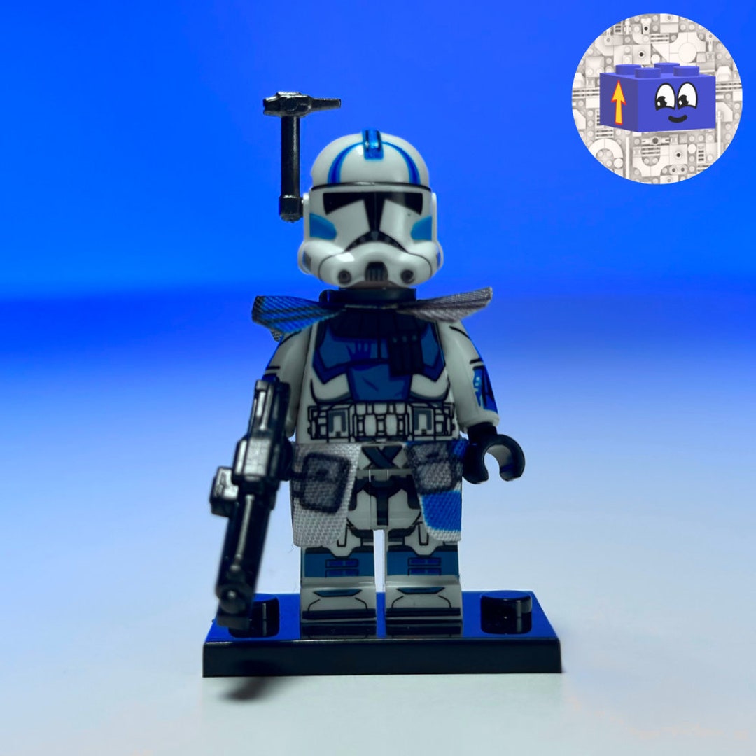 Echo Clone Trooper Minifigure Star Wars Lego Clone Wars ARC - Etsy