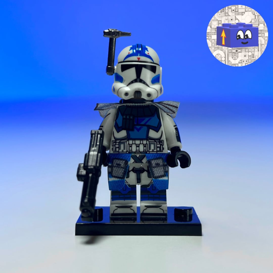 Fives Clone Trooper Minifigure Star Wars Clonewars 501st - Etsy