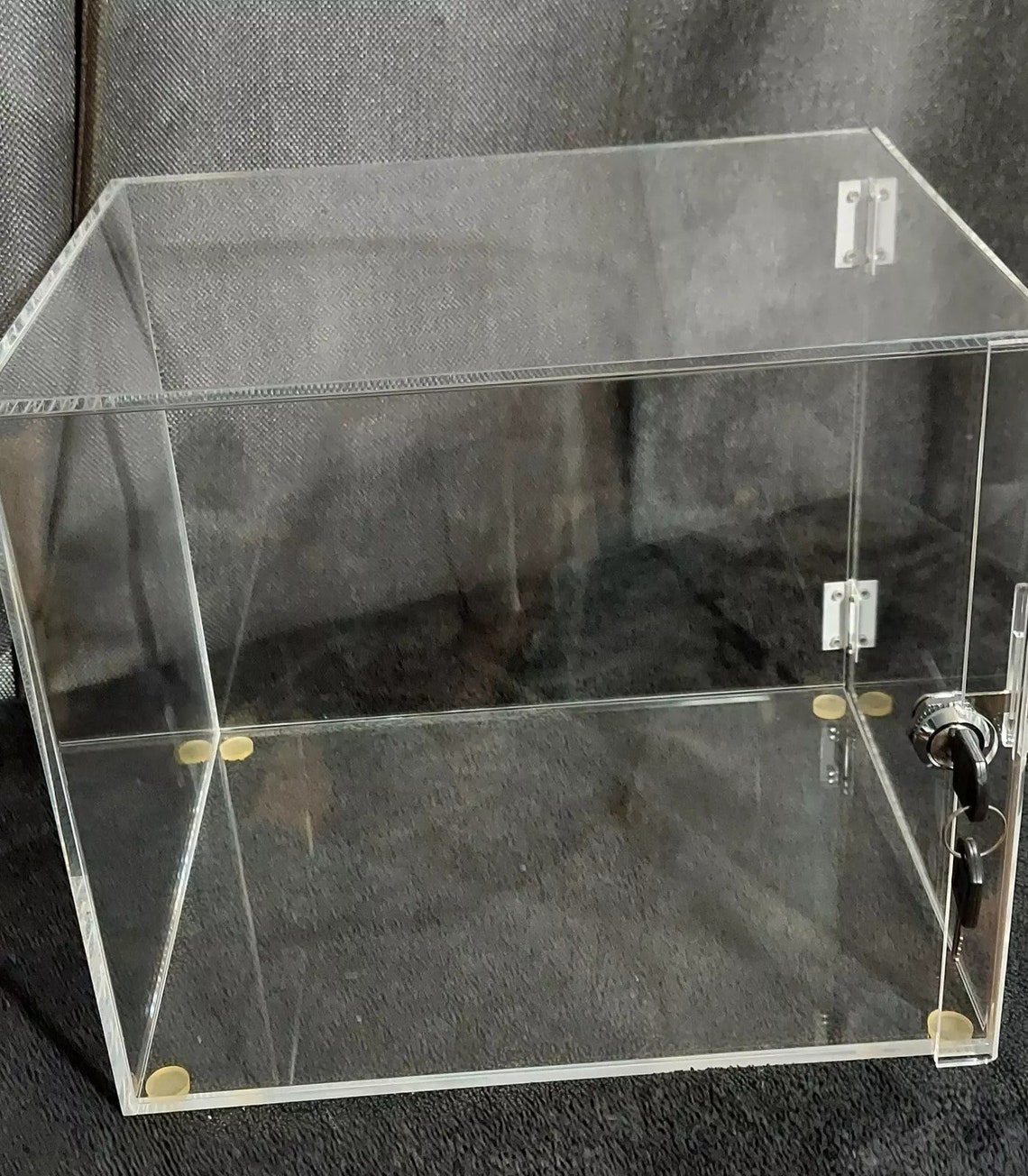 Clear Acrylic Display Case With Lock Countertop Box 129.510.5IN ...