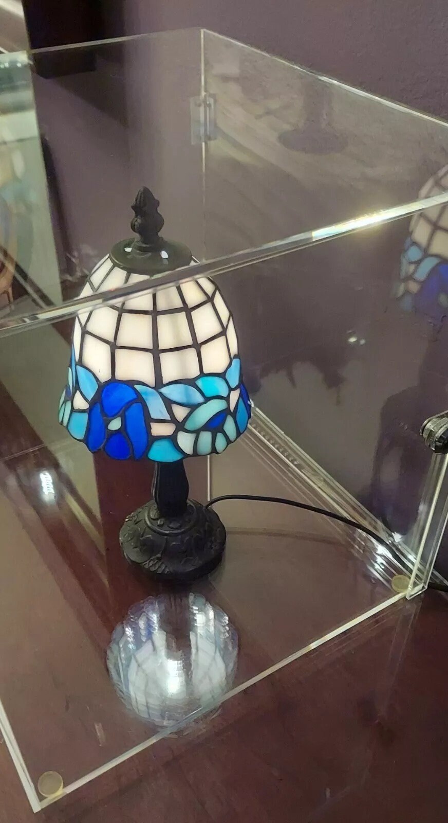 Clear Acrylic Display Case With Lock Countertop Box 131313IN Showcase ...