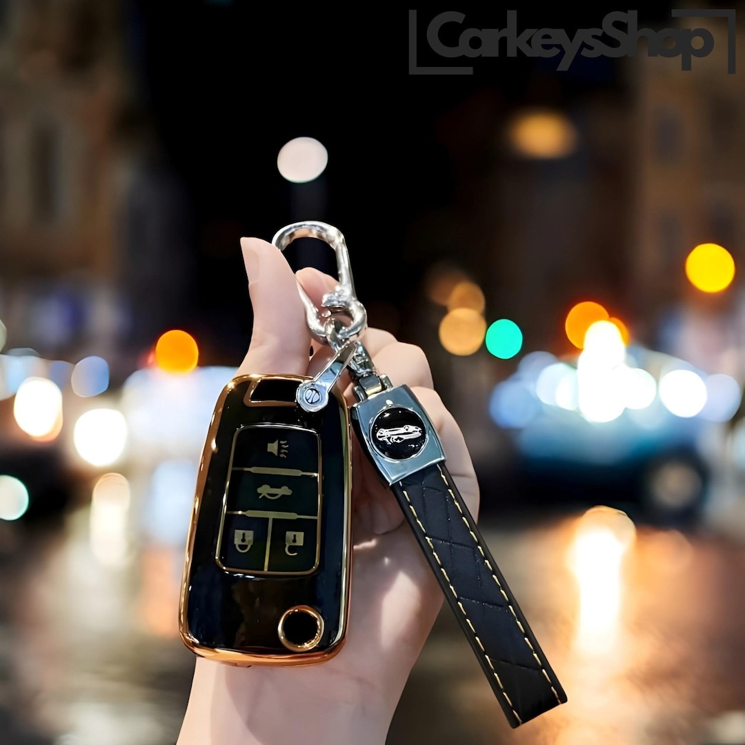 Key Fob Cover for Chevrolet, With Keychain, Stylish, Tpu Fob, Car Key ...