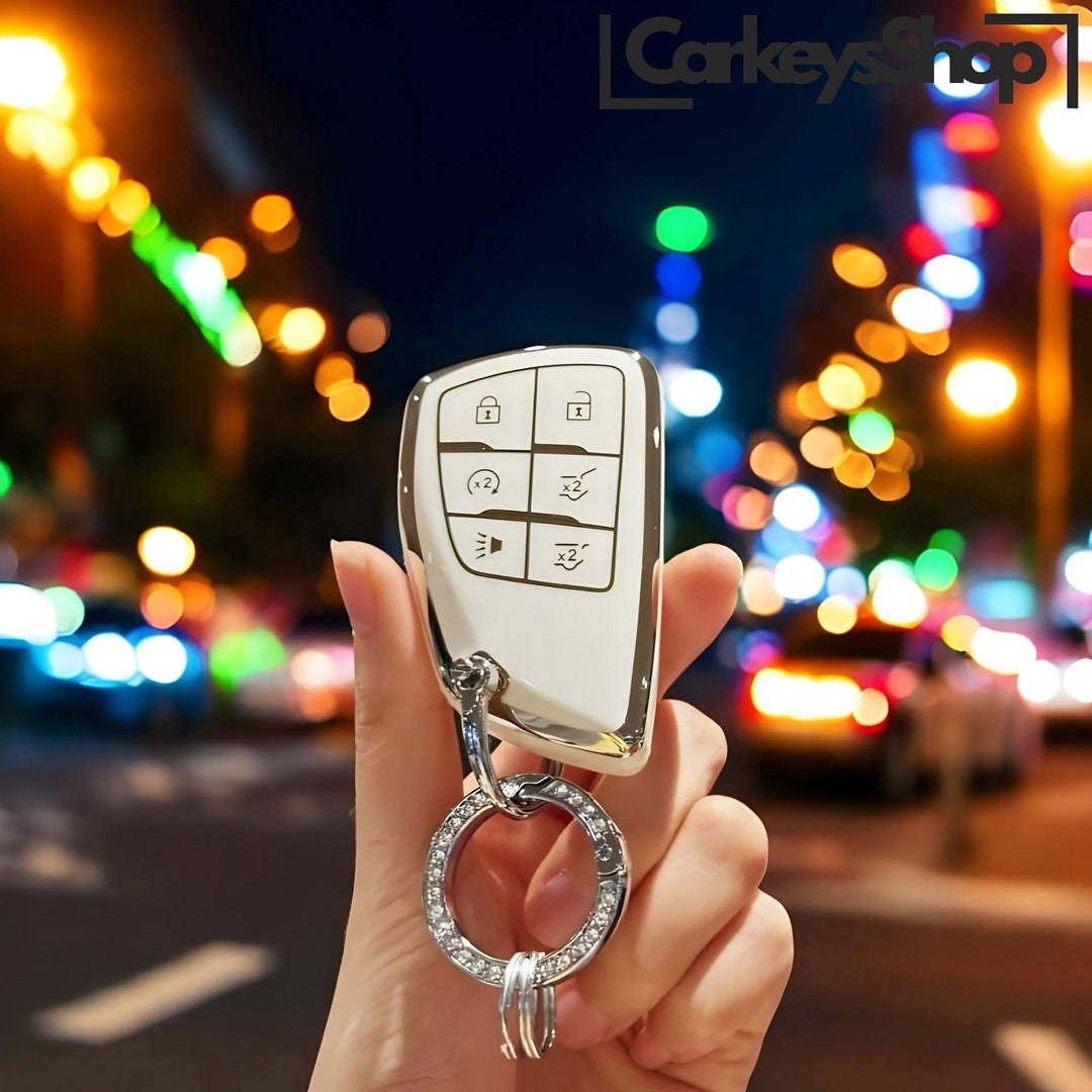 Key Fob Cover for Chevrolet, With Keychain, Stylish, Tpu Fob, Car Key ...