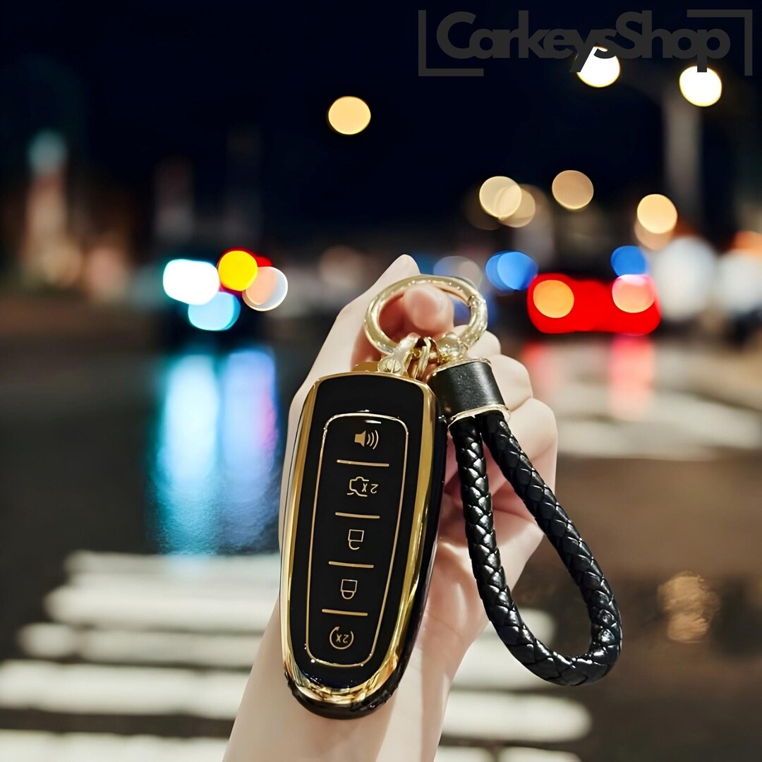 Key Fob Cover for Ford, With Keychain, Stylish, Tpu Fob, Car Key Cover ...
