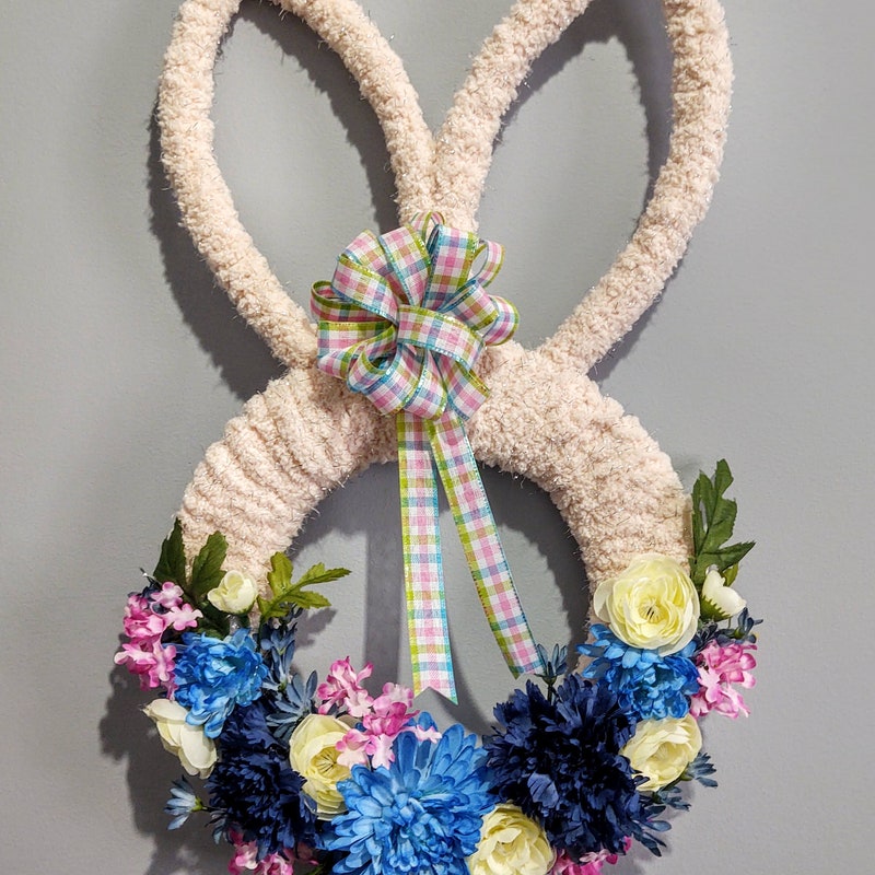 Spring Yarn Wreath - Etsy