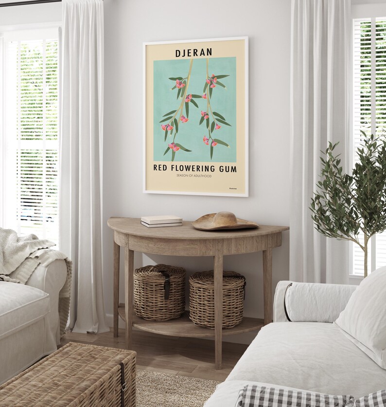 Aboriginal Noongar Seasons Art Posters Set of 6 - Etsy