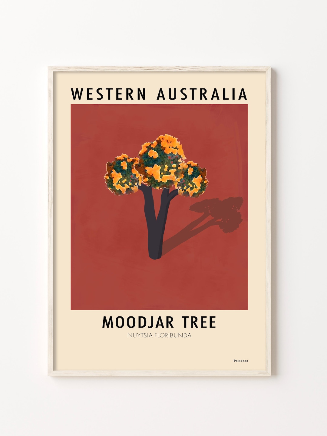 Birak | Australian Art Print | Noongar Season Poster | Moodjar Tree ...