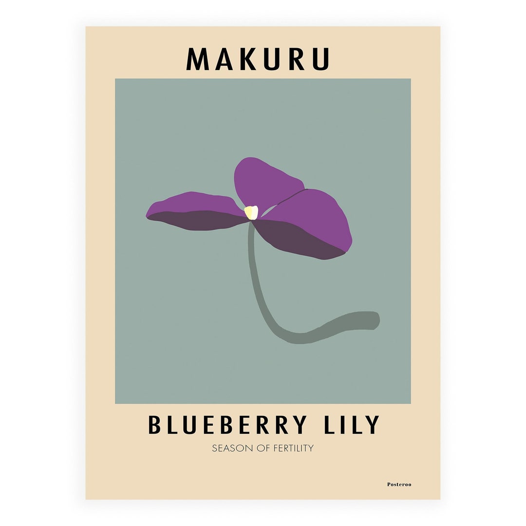 Makuru Noongar Season Art Poster Aboriginal Australian Wall Art ...